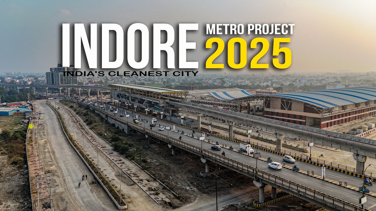"Indore Metro 2025 Latest Update 🚇 | Route Map, Stations & Launch Date ...