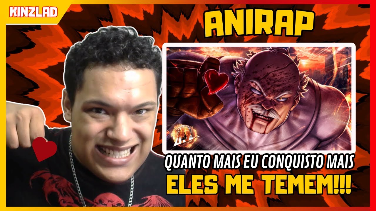 Conquista (INVENCÍVEL) | INSTÁVEL | AniRap | KINZLAD REACT - YouTube