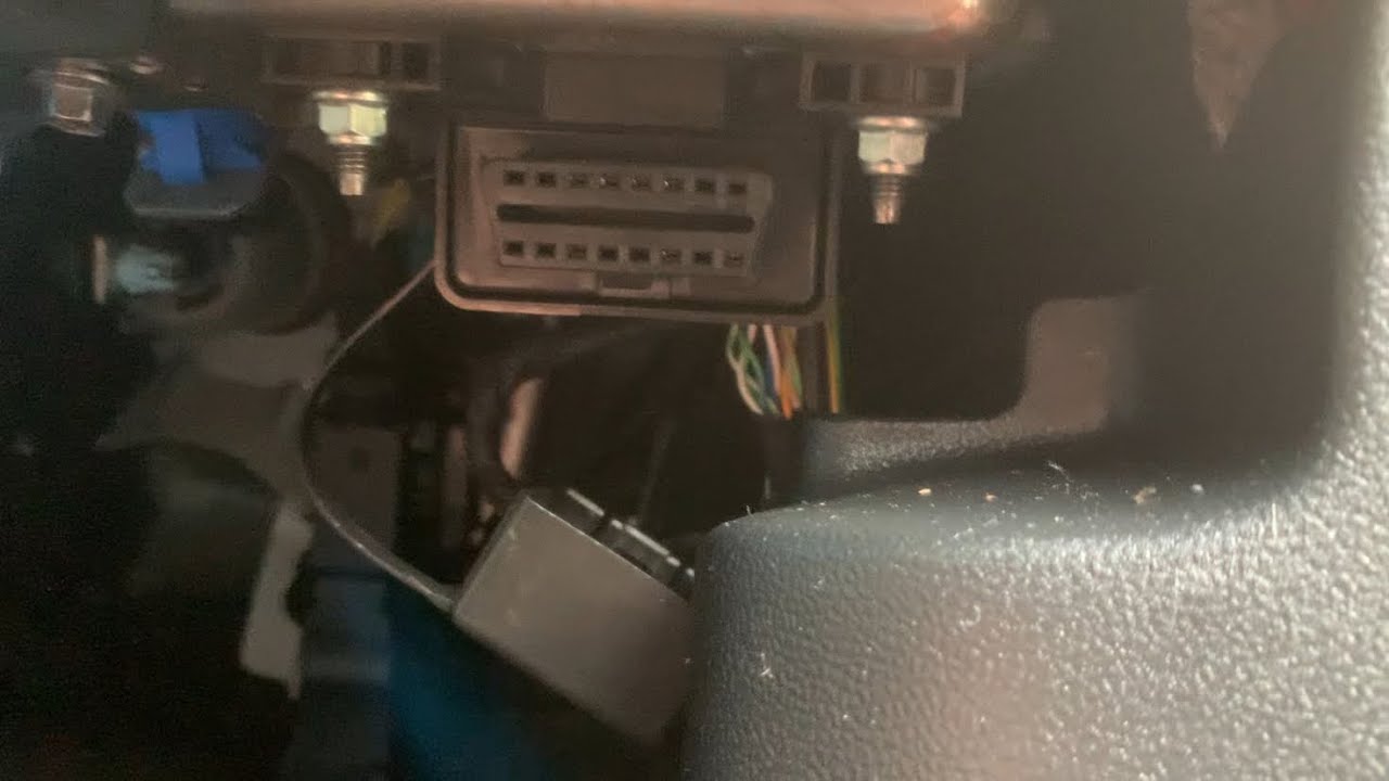 Ford puma obd location - YouTube