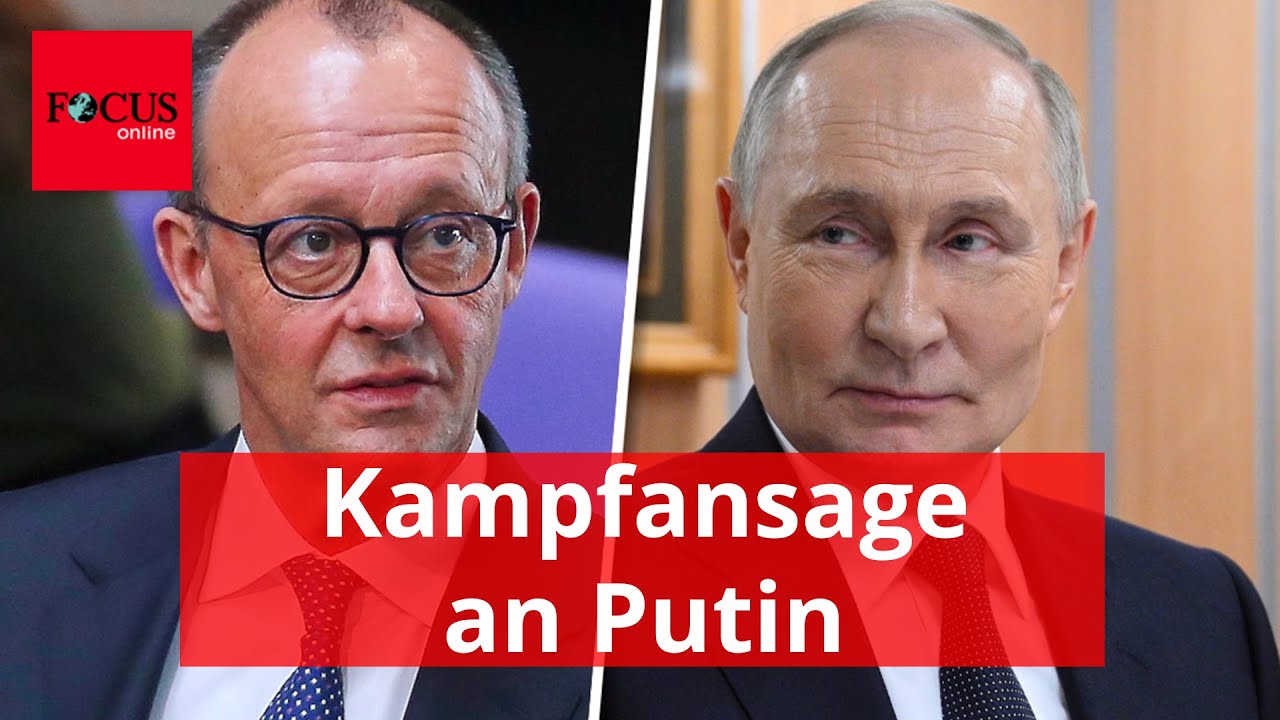 Merz macht Ansage an Putin: "Ball liegt ausschließlich bei Russland ...