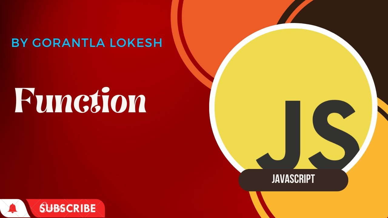 Part 11: Function in JavaScript | Basic JavaScript - YouTube