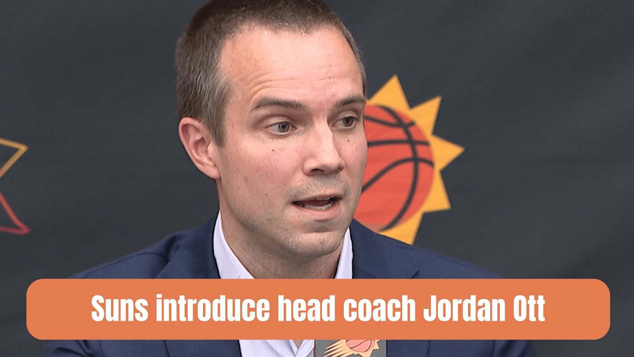 Behind the scenes: Phoenix Suns Jordan Ott press conference - YouTube