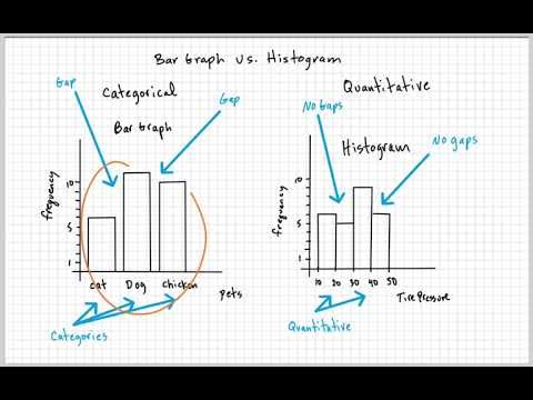 Bar Graph vs Histograms - YouTube