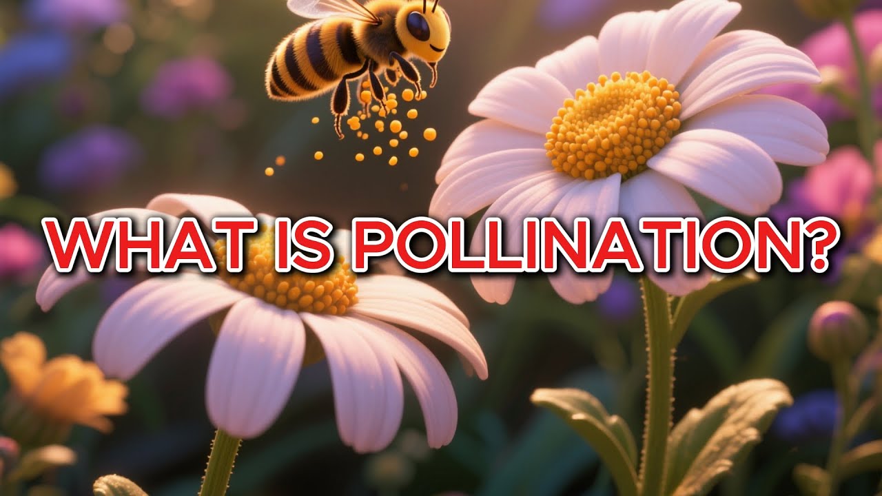 Buzzing Bees and Flowers: All About Pollination Fun for Young Kids ...