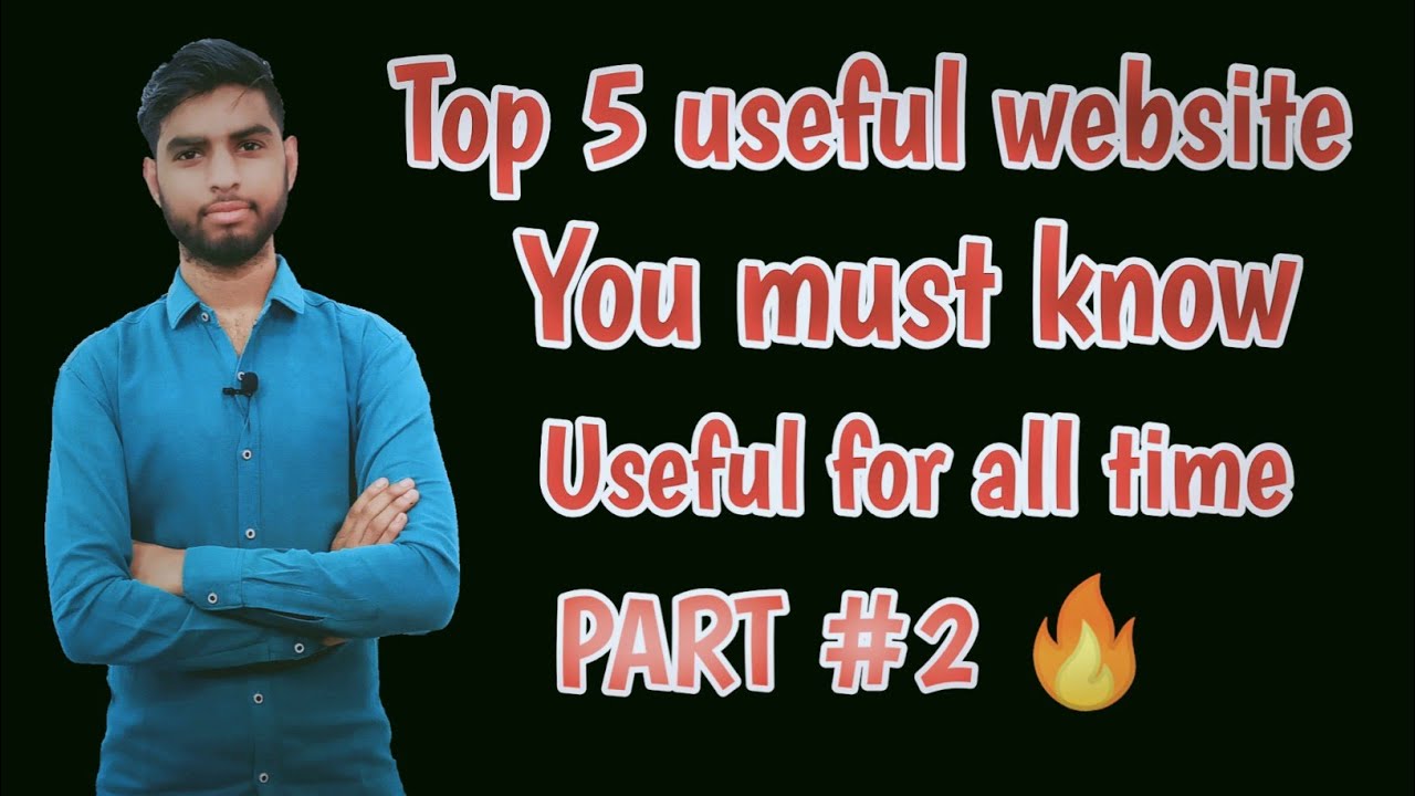 Top 5 best free useful websites in 2020/TECH ANKUR - YouTube