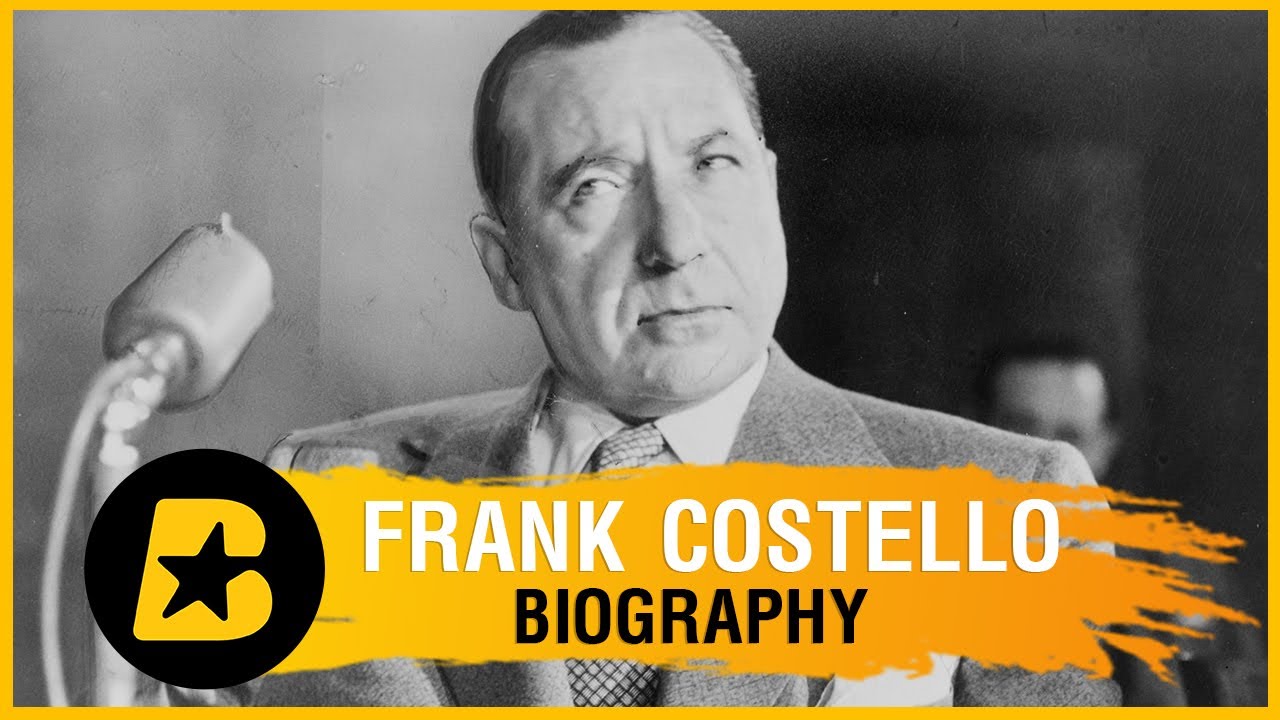 Frank Costello Biography: From Street Hustler to Mafia Boss - YouTube