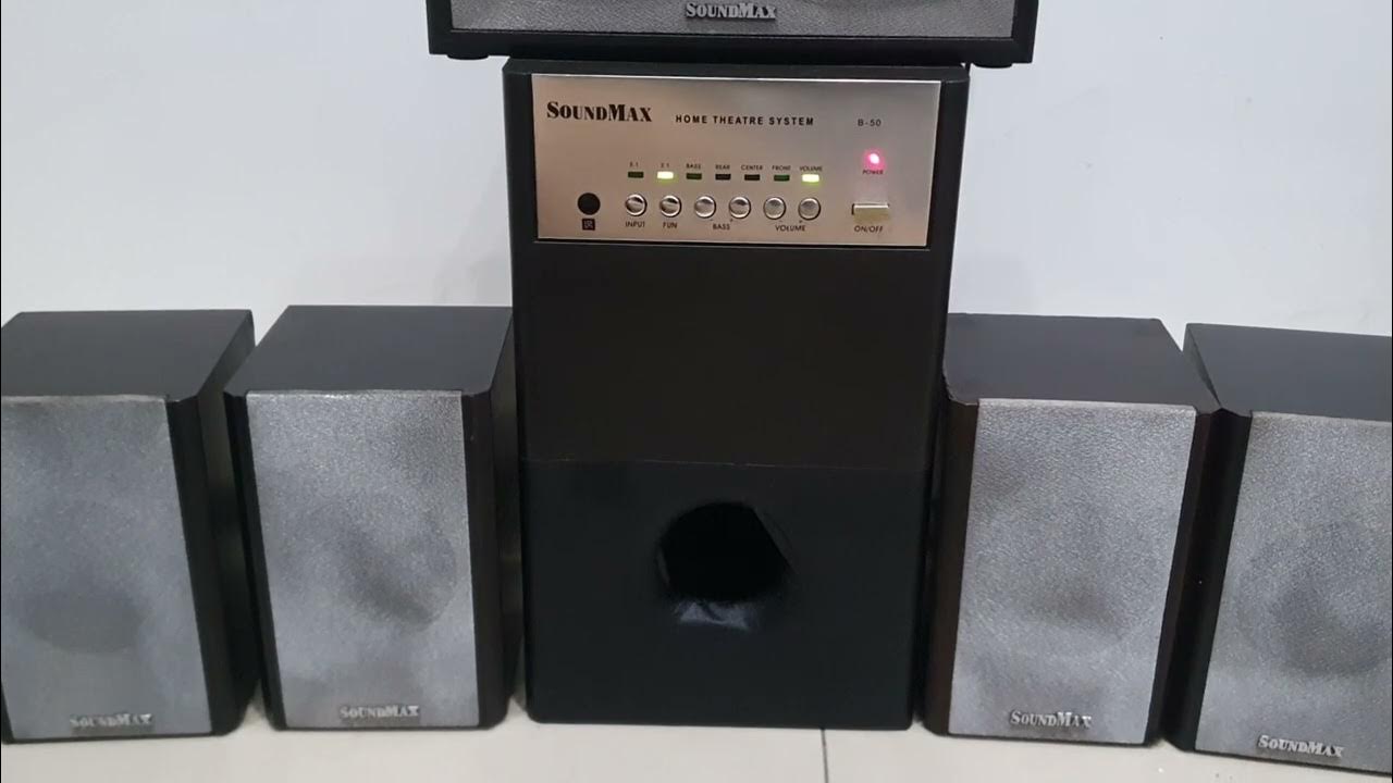 (Đã bán) Loa vi tính Soundmax B50 5.1 đã qua sử dụng - gỗ - YouTube