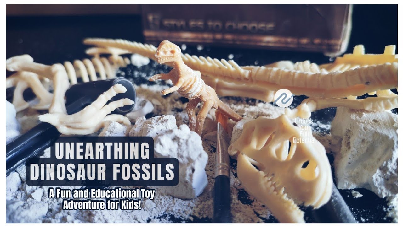 Unearthing Dinosaur Fossils : A Fun and Educational Toy Adventure for ...