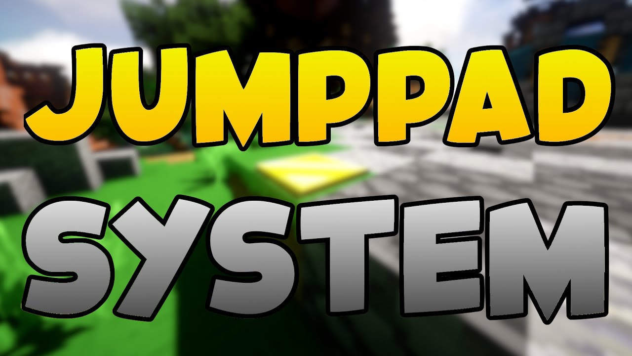 JumpPad System in Vanilla Minecraft (+Download) [HD + GERMAN] | Marcraft99 - YouTube