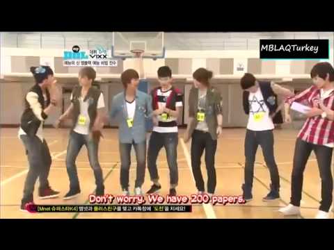 Vixx MyDol And Mblaq With The Kissing Game!!!