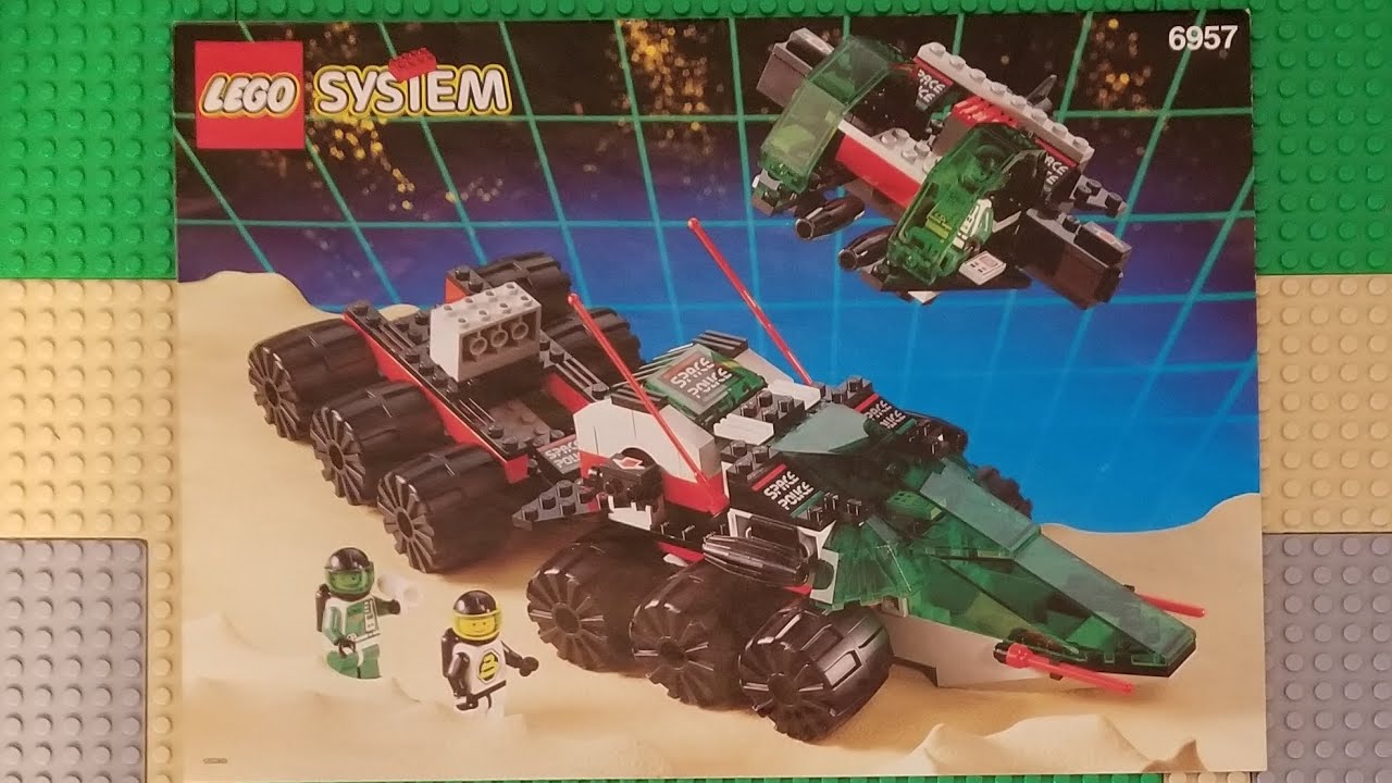 lego space police 2 set 6957 solar snooper review - YouTube
