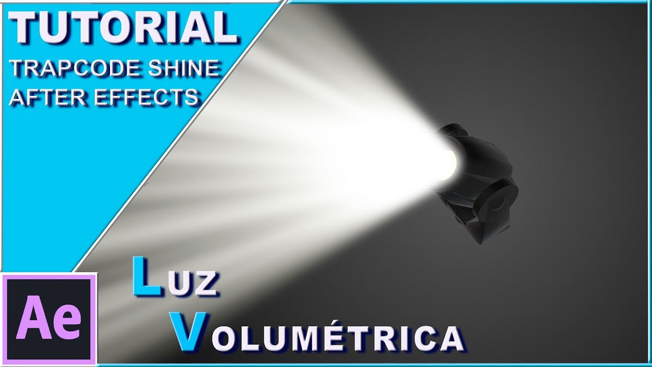 Tutorial: Luz volumétrica con Trapcode Shine en proyector de luz / After Effects - YouTube