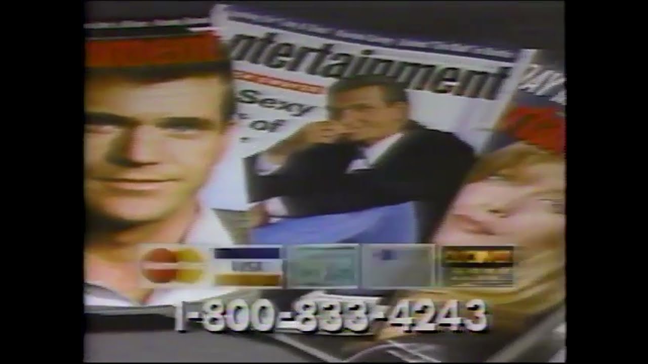 Entertainment Weekly Rock Archives Music Collection Ad (1992) - YouTube