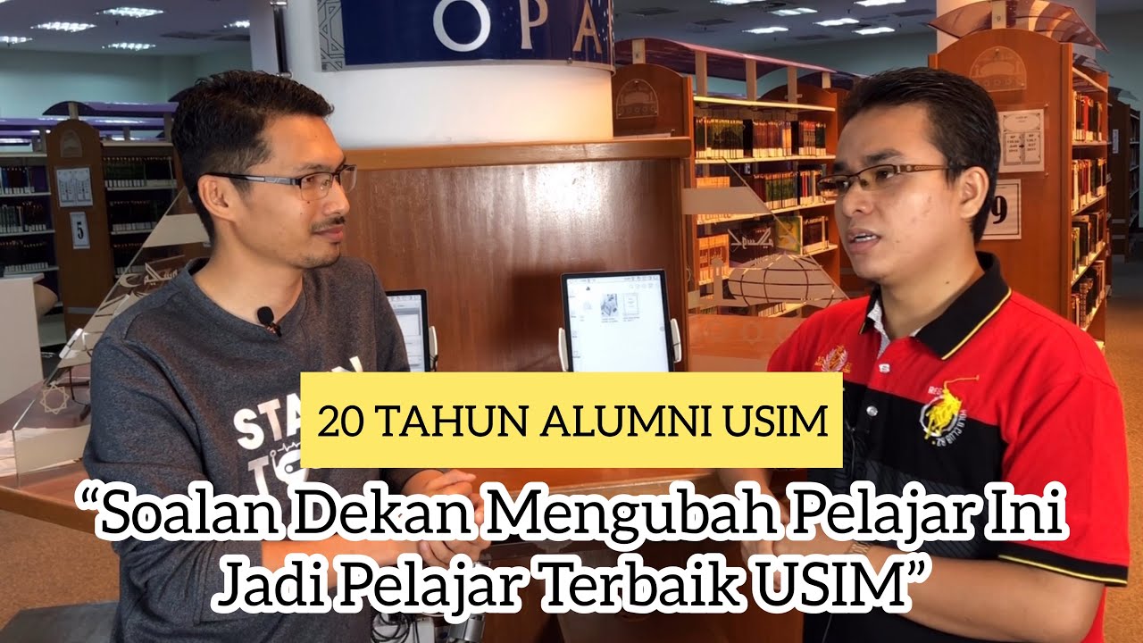 Soalan Dekan Mengubah Pelajar Ini Jadi Pelajar Terbaik USIM 2014 - YouTube
