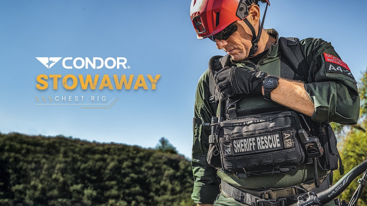 STOWAWAY CHEST RIG l Condor Outdoor - YouTube