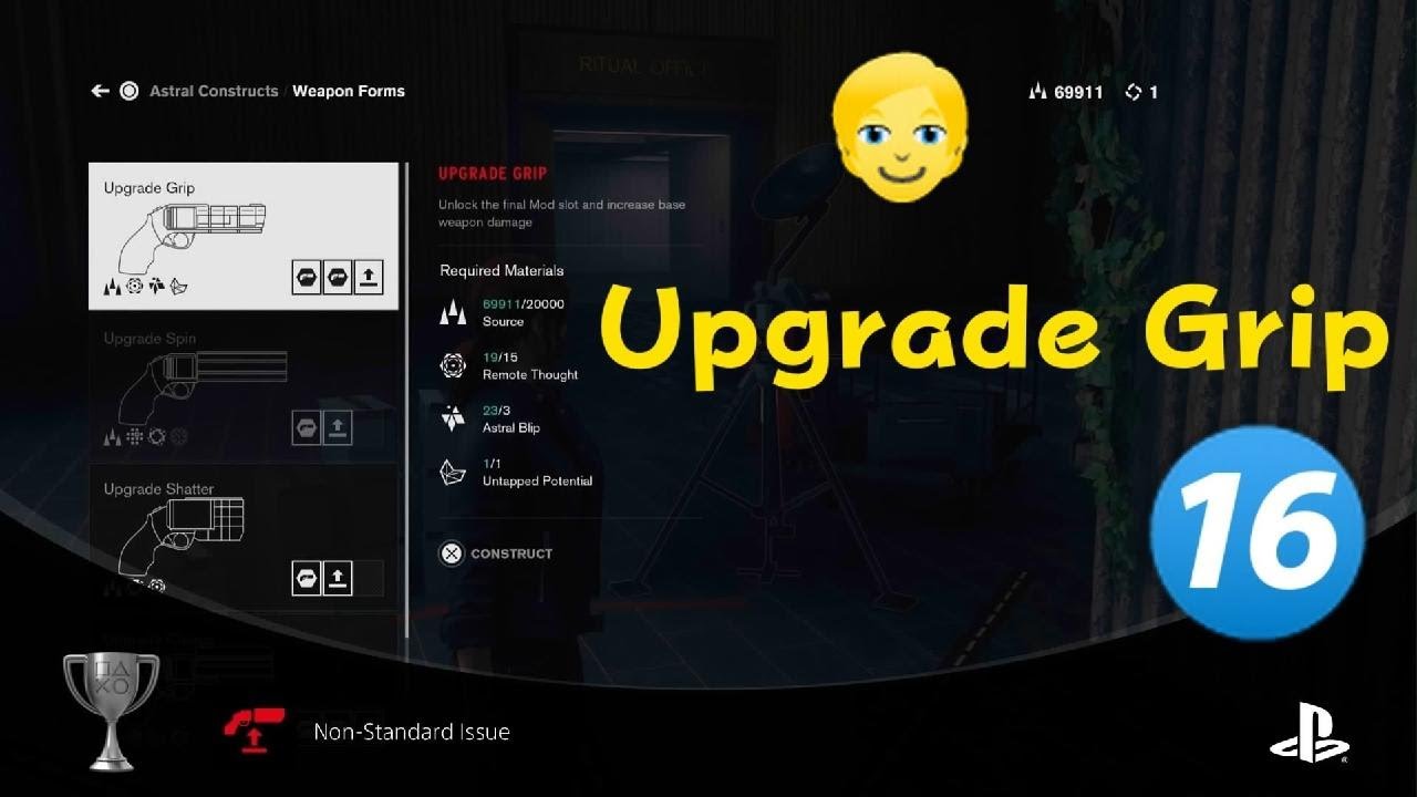Control Ultimate Edition:Upgrade Grip - YouTube