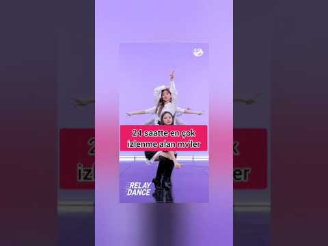 24 saatte en çok izlenen kpop şarkıları.  İlk 14 şarkı #bts #blacpink #twice #jhope #suga #agustd