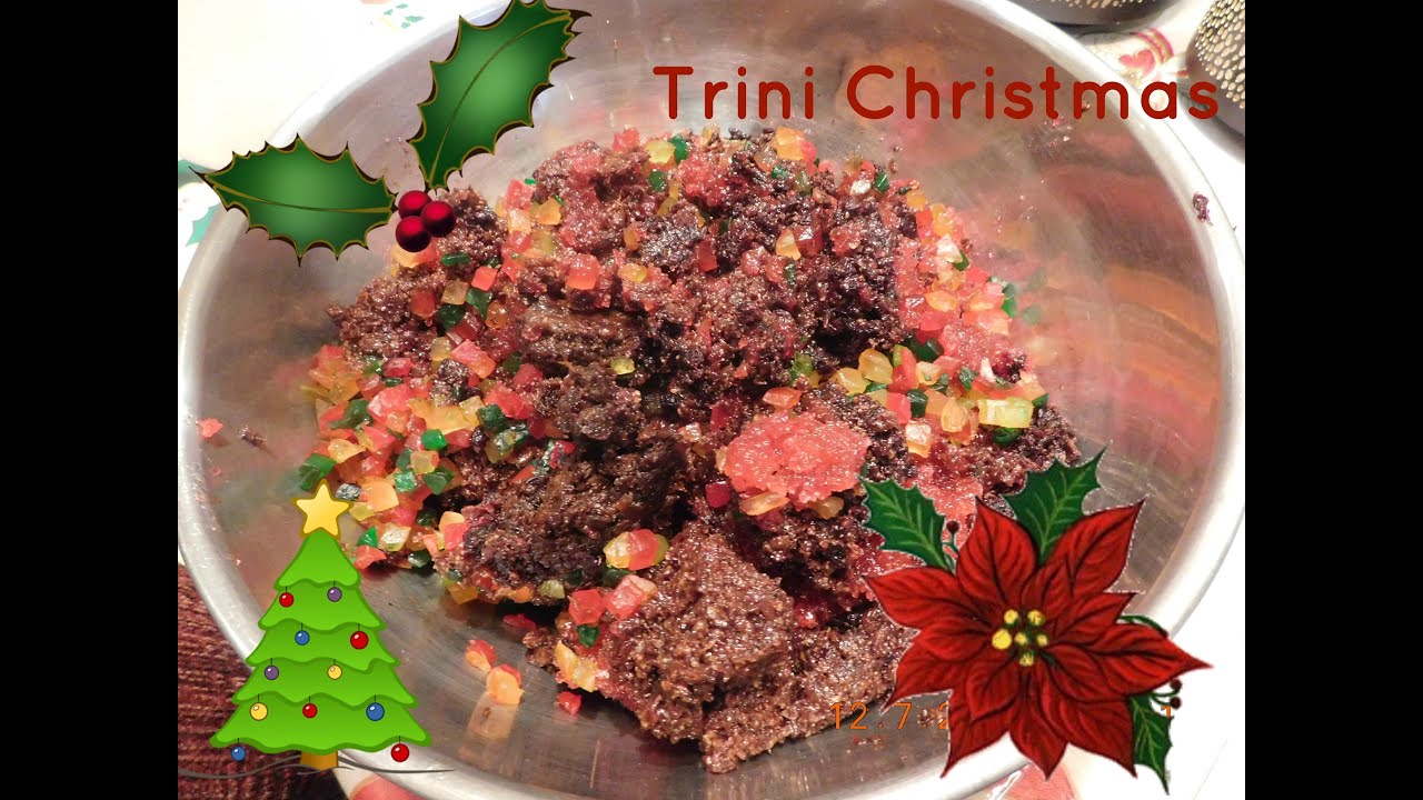 How to soak fruits for Trini Christmas Fruit Cake or Black Cake - YouTube