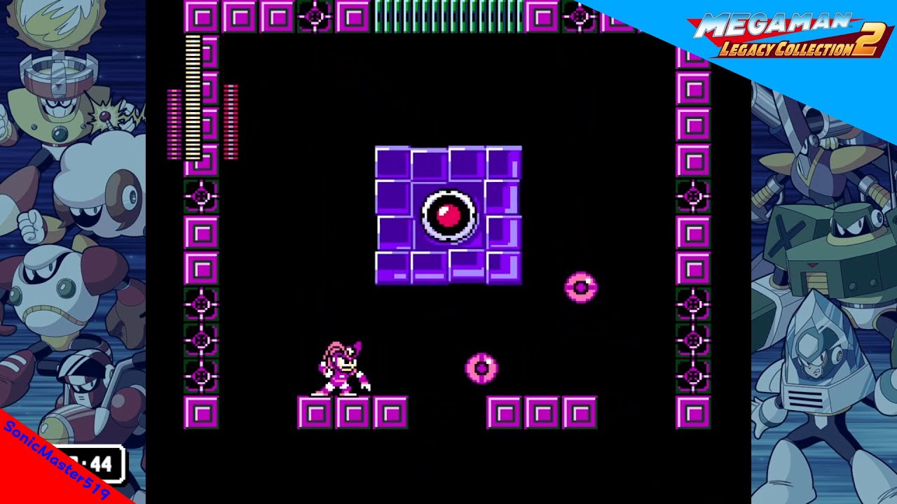 Mega Man Legacy Collection 2 | MM10 Block Devil (Bass) (33.96) - YouTube