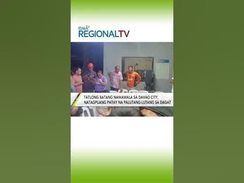 Bangkay ng 3 menor de edad, natagpuang palutang-lutang sa dagat #shorts | GMA Regional TV - YouTube