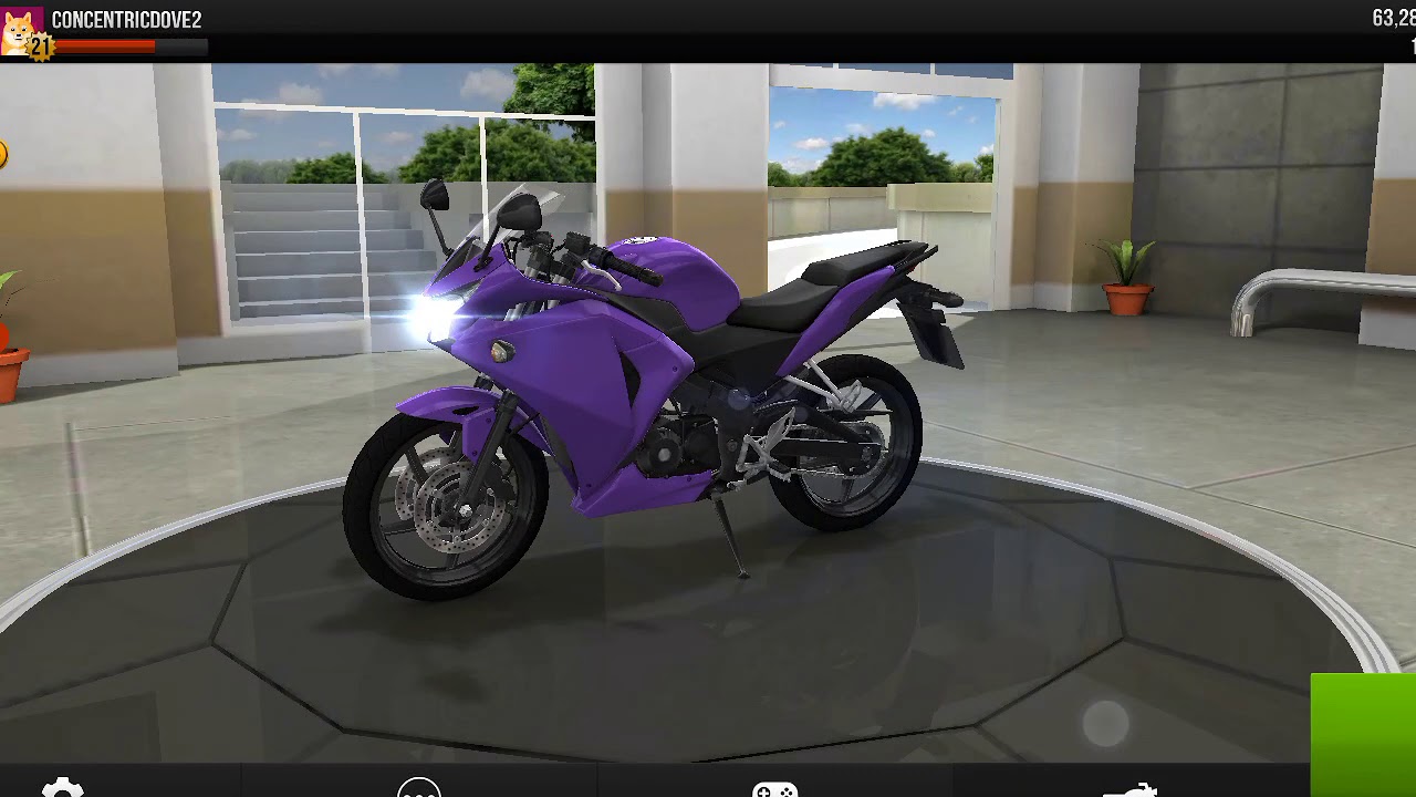 Traffic rider gameplay with Paris 220 and CBZ 250Y bikes - YouTube