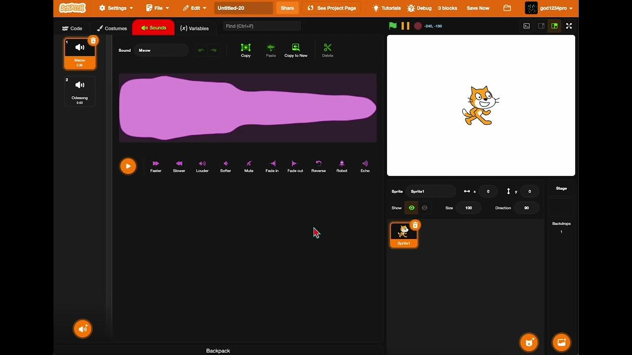 Basics of Scratch part 2: Sound - YouTube