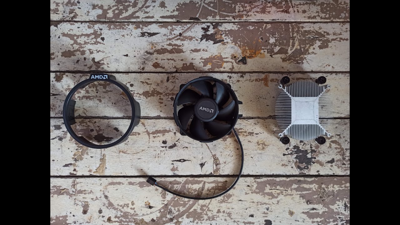 How to turn your Ryzen stock cooler to a chassis fan - YouTube