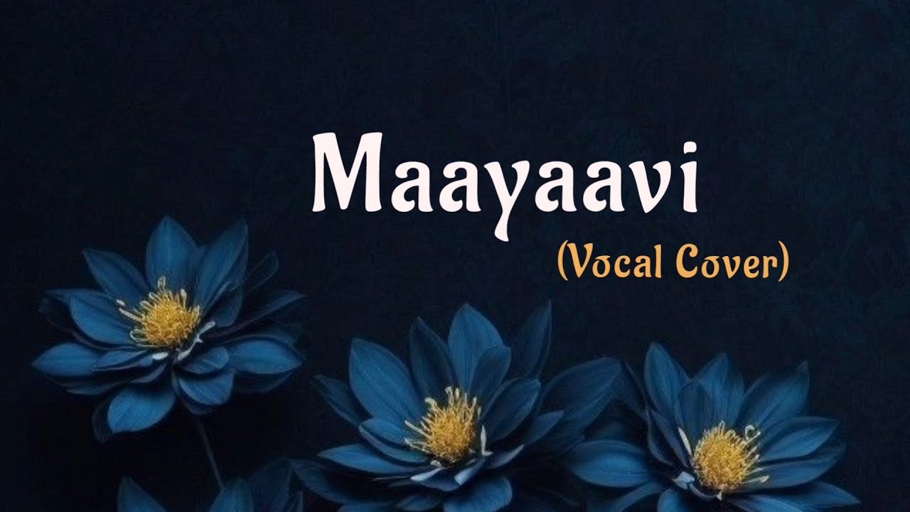 Maayavi (Lyrical Video) | Bhoomi 2024 | Just Vocals | Shalini SR - YouTube