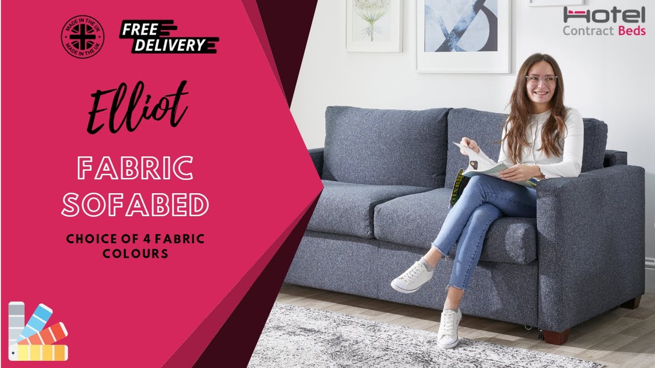Elliot Contract Fabric Sofa Bed - Easy Pull Out Mechanism ...