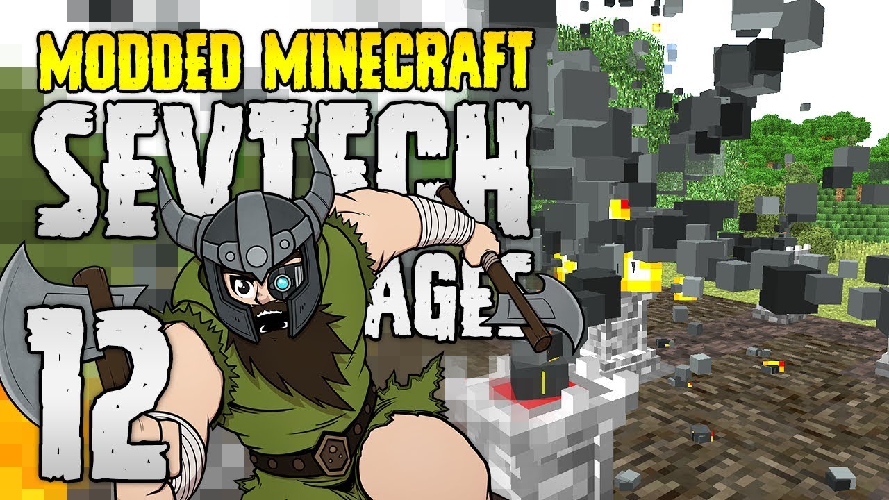 Minecraft SevTech: Ages | 12 | The MASSIVE RITUAL! | Modded Minecraft 1 ...