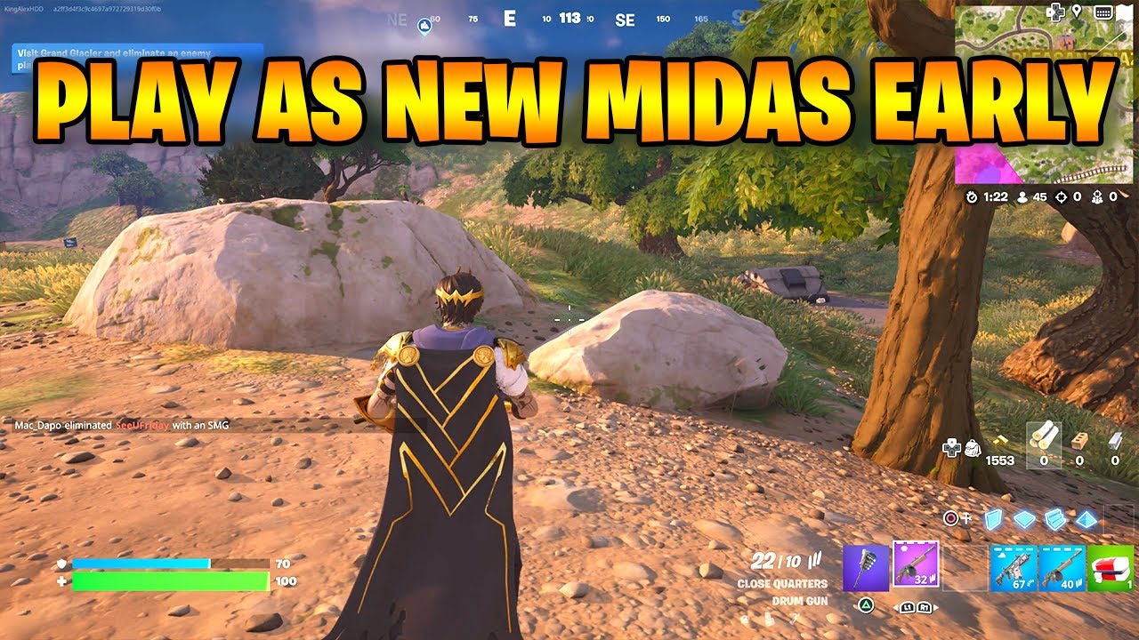 How To Get & Play as Ascendant Midas NOW EARLY in Fortnite! (Where to ...