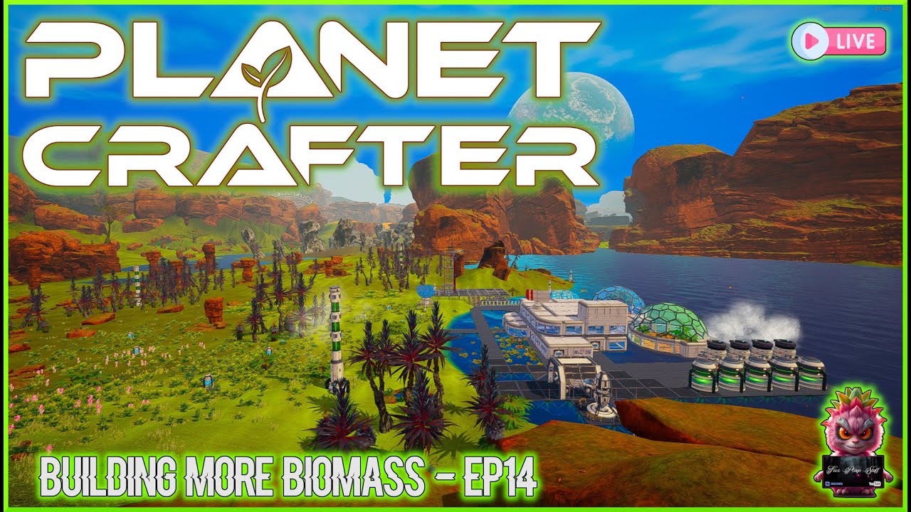 Building a THRIVING Biomass on Planet Crafter! - YouTube