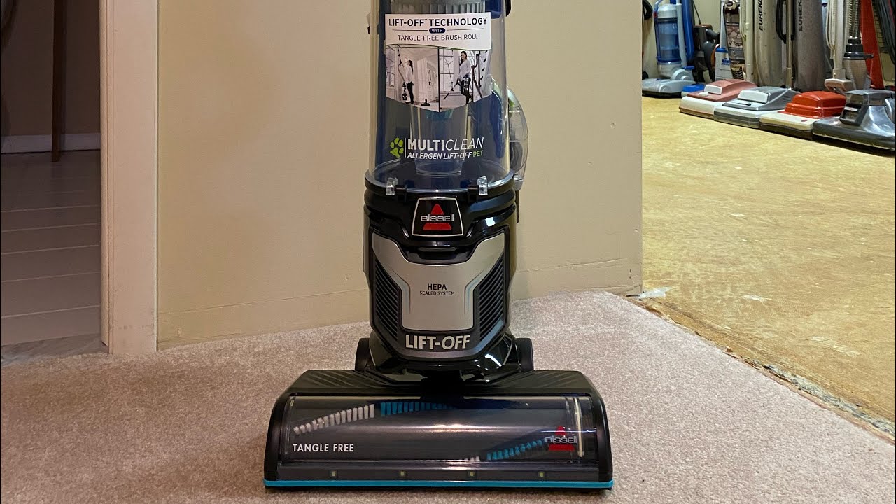 My bissell multi clean allergen lift-off pet vacuum - YouTube
