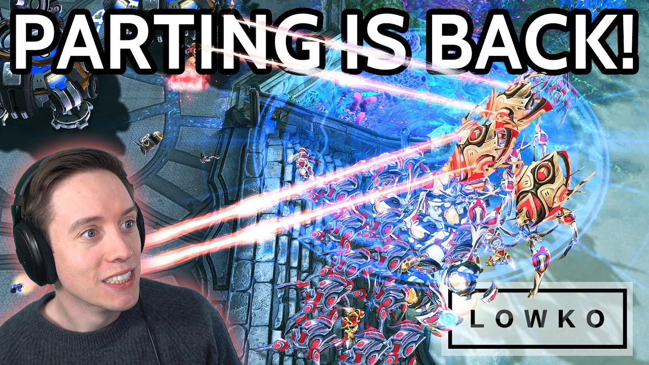 StarCraft 2: PartinG DESTROYS ByuN's Turtle Terran! - YouTube