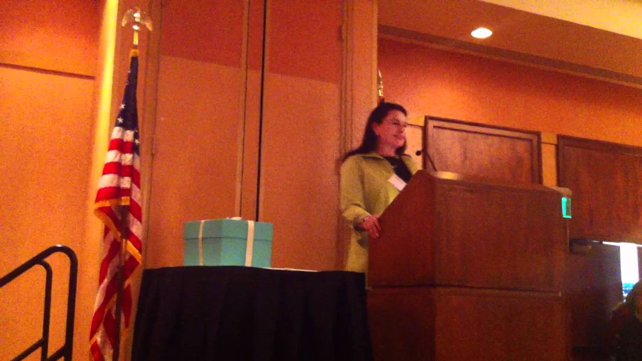 Madeline Collison's speech recognizing Lynn Feiger - YouTube