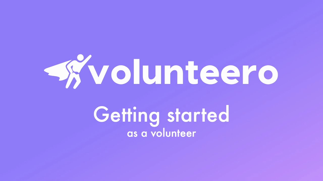 Volunteero App - How it works - YouTube