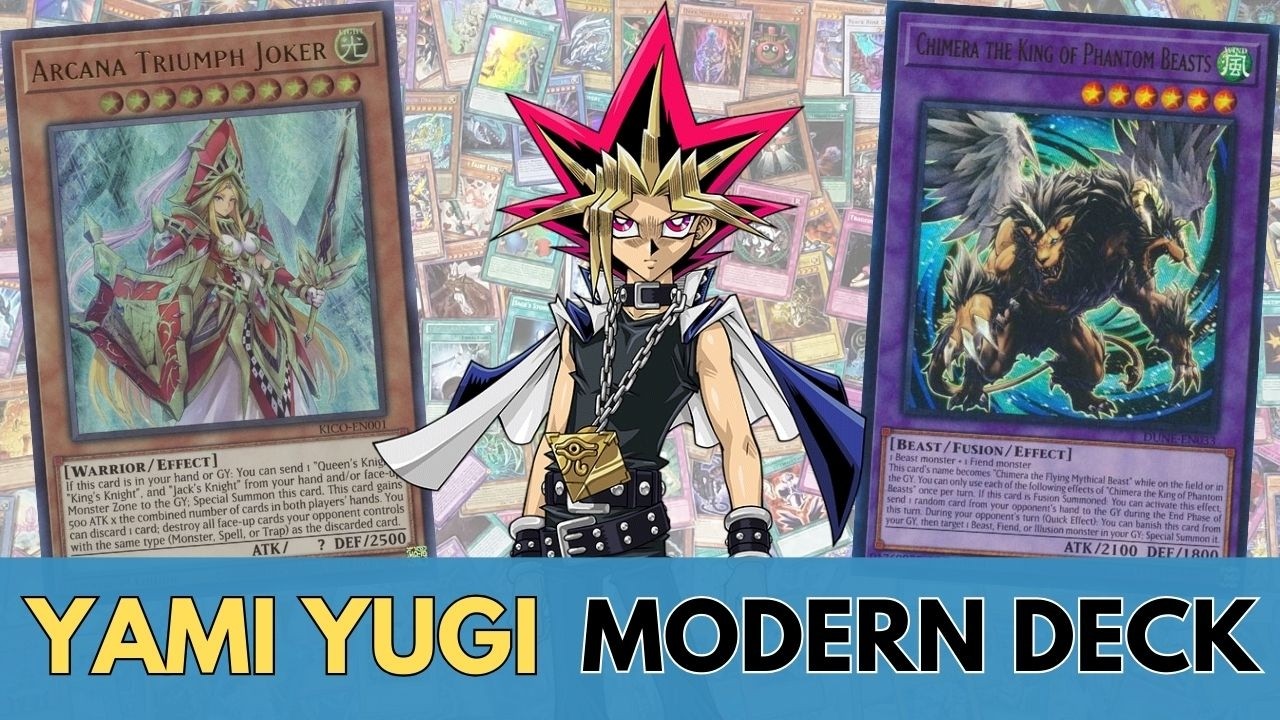 Yami Yugi Character Deck with Modern Cards! - YouTube