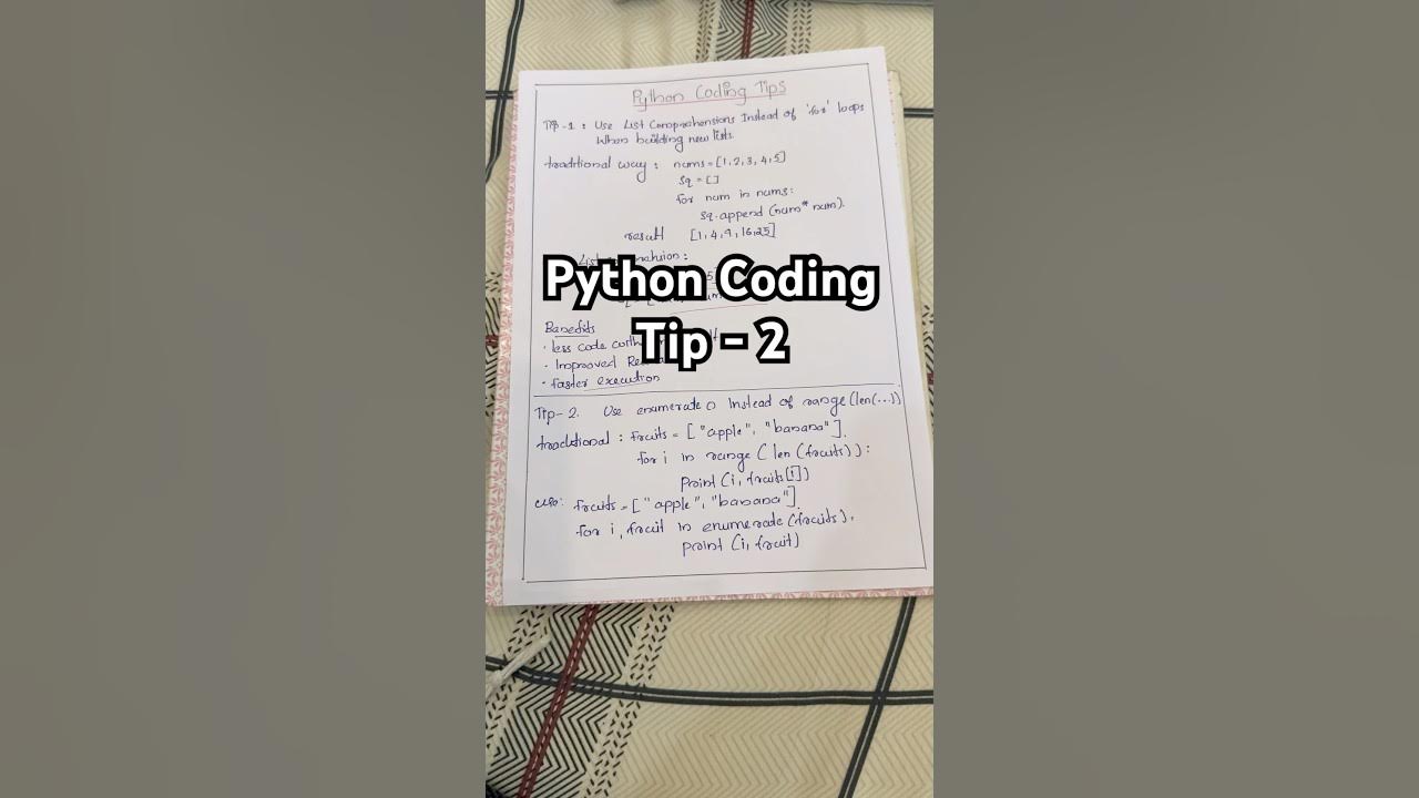 Python Coding Tips Tip 2 Coding Python Codingtips Python Programming Youtube