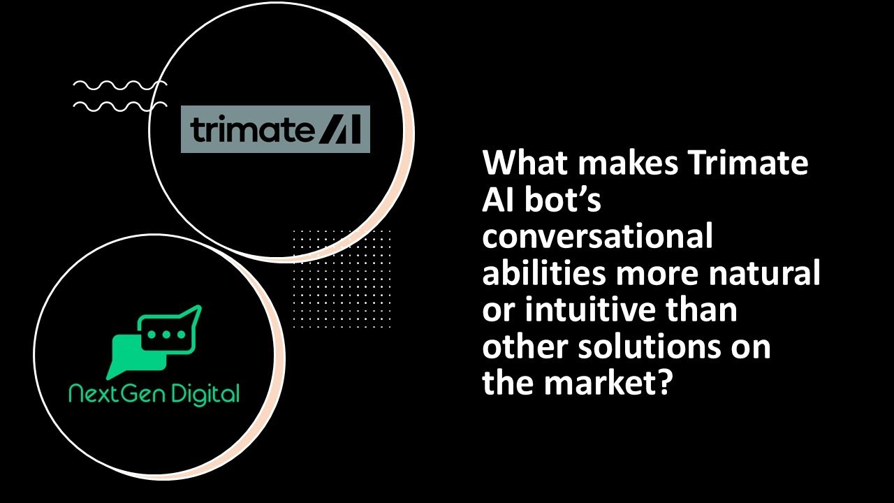 Trimate AI Voice Bot for helping manage your phone calls - Natural and Intuitive - YouTube