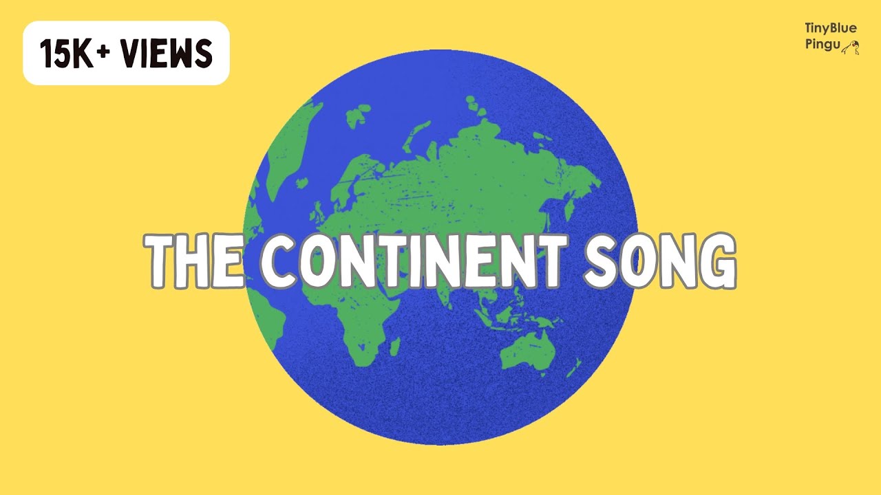 Seven Continents Song for Kids 🌍 | Learn Continents & Oceans with Music ...