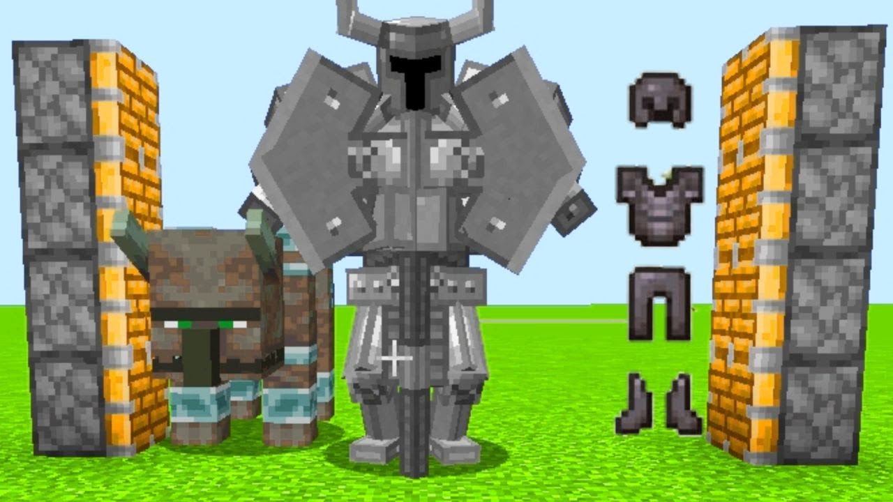 Ferrous Wroughtnaut + Ravanger + Nether Armor = ??? / minecraft - YouTube