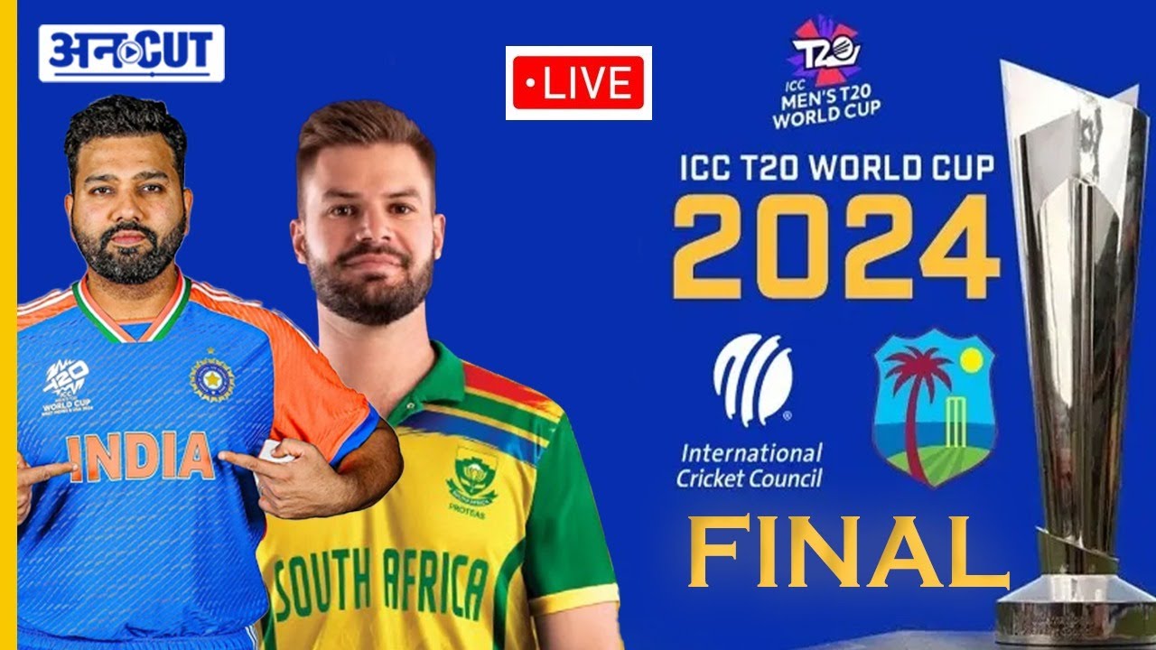 T20 World Cup 2024 FINAL | INDIA vs SOUTH AFRICA | India lifts T20 ...