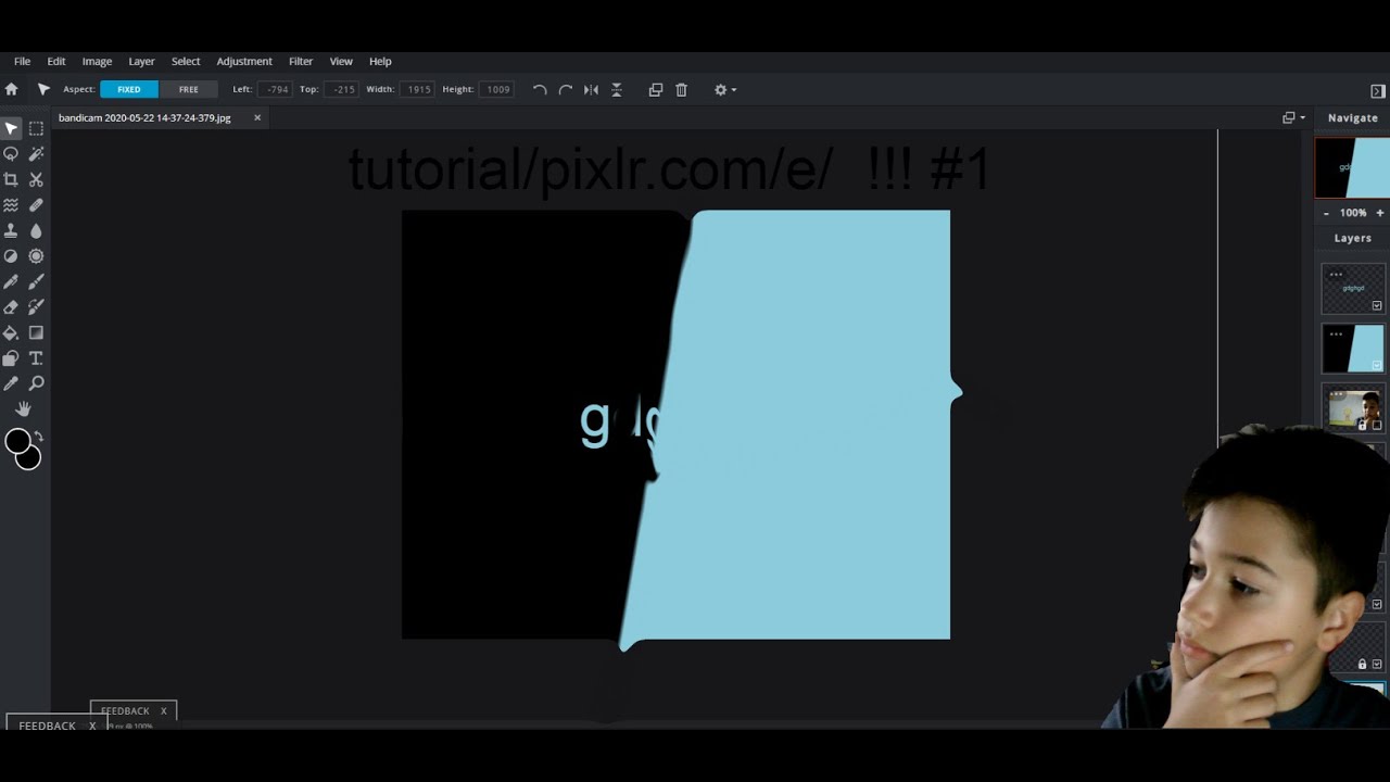 Tutorial/pixlr.com/e/ !!! #1 - YouTube