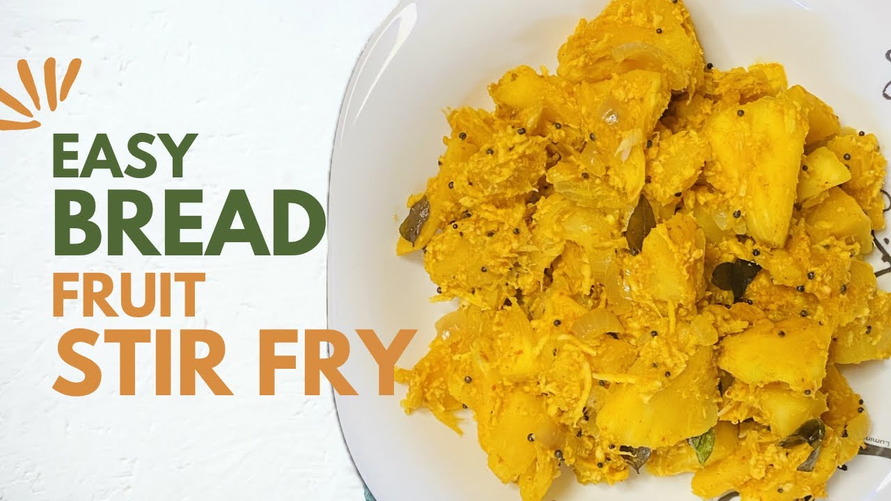 Bread Fruit Stir Fry | Deegujje With Coconut Sukka Recipe | Jeegujje ...