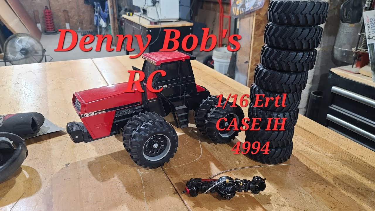 1/16 Ertl CASE IH 4994 RC Conversion Beginnings Video #1 - YouTube