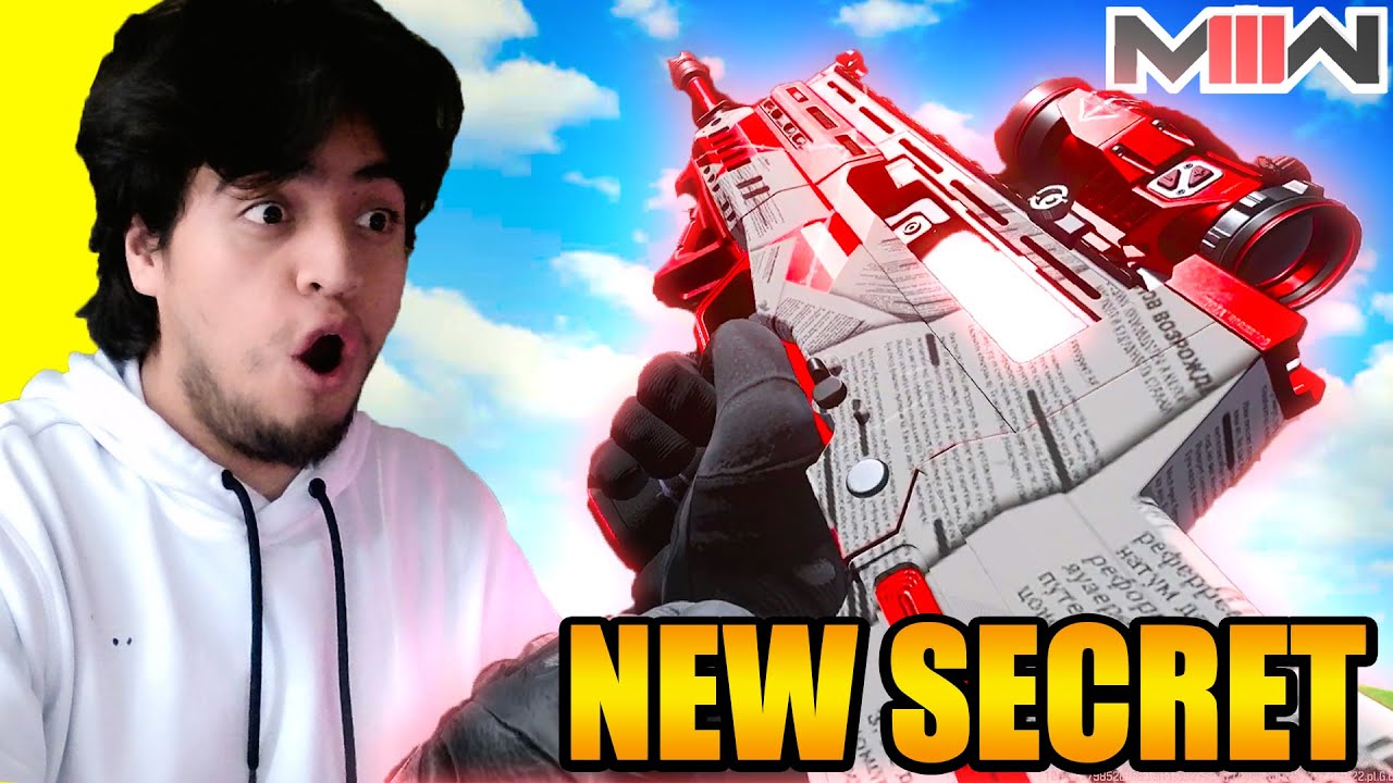 NEW SECRET BLUEPRINT IN REBIRTH ISLAND IN MW3 Tutorial - YouTube