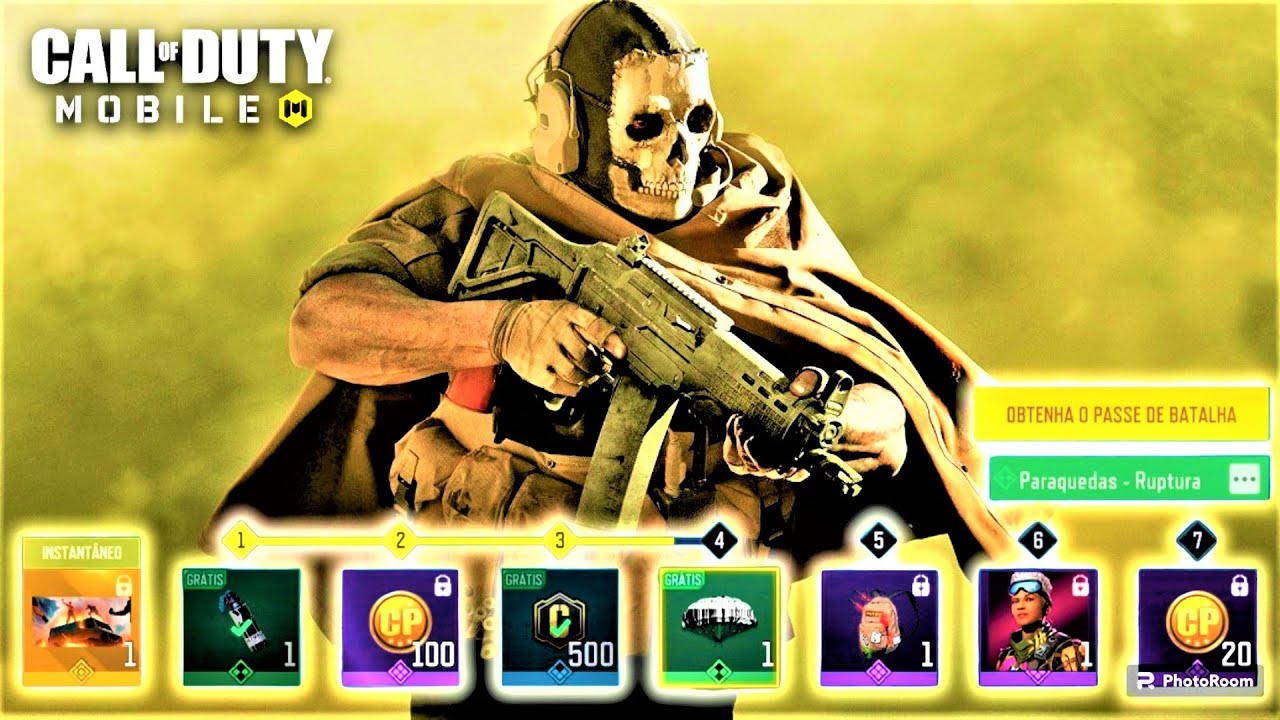 NOVIDADES PASSE DE BATALHA SEASON 6 BATTLE PASS COD MOBILE - CALL OF ...