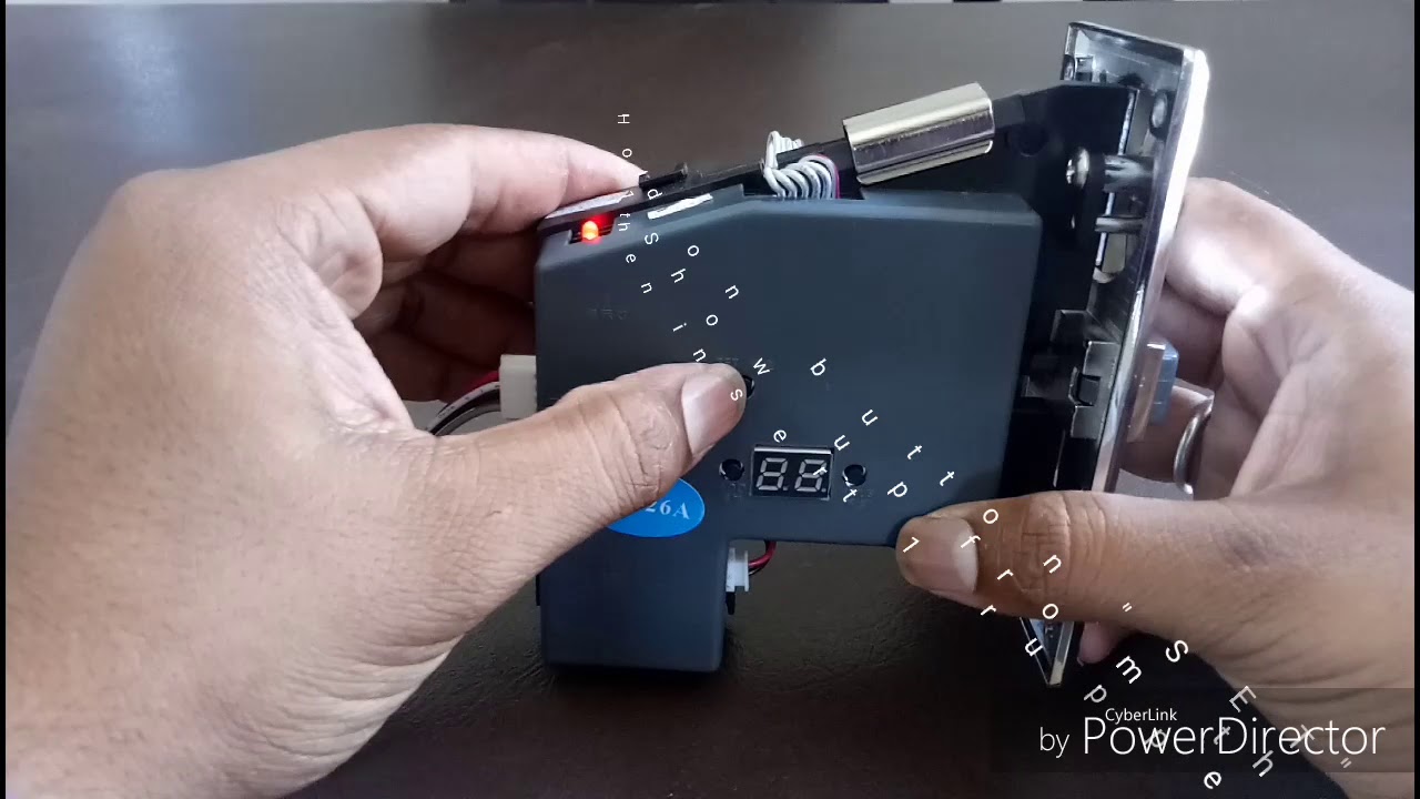 HOW TO CONFIGURE COIN ACCEPTOR MACHINE - YouTube