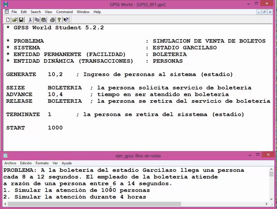 Introducción a GPSS - YouTube