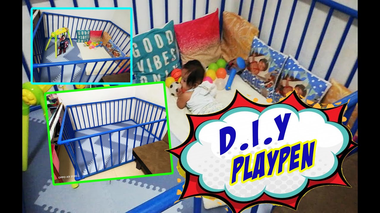 How to make DIY PLAYPENS - YouTube